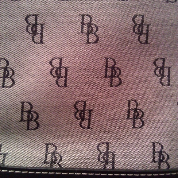 Brentano | Bags | Brentano Black Monogram Canvas Handbag | Poshmark